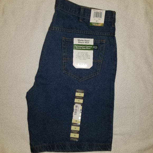 Key Apparel | Shorts | Key Apparel Mens Denim Shorts Sz 42 Relaxed New ...